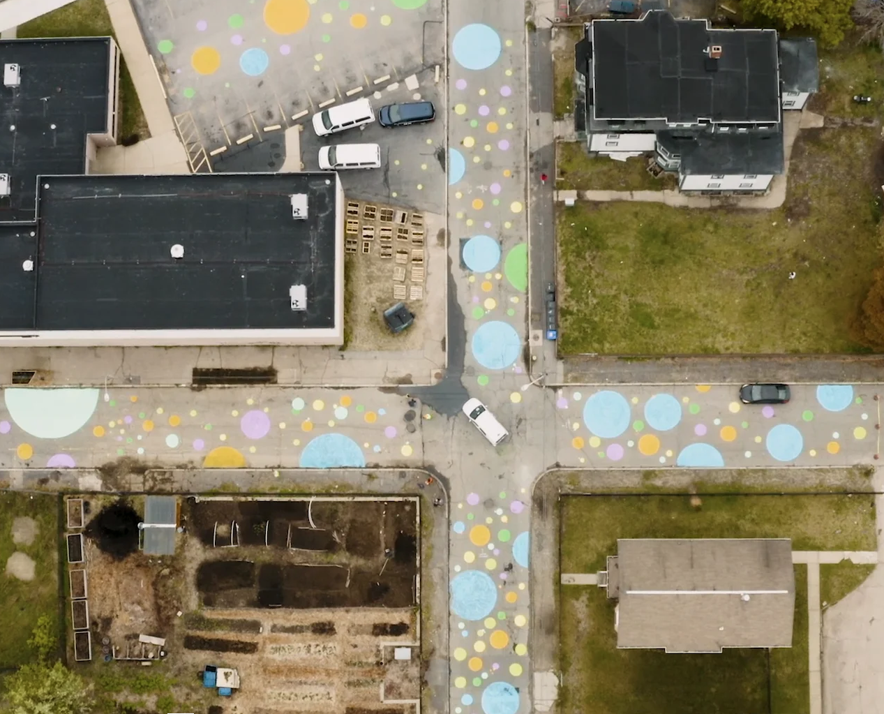 Volunteers add trees, plants and whimsical art to Trinity Square ...